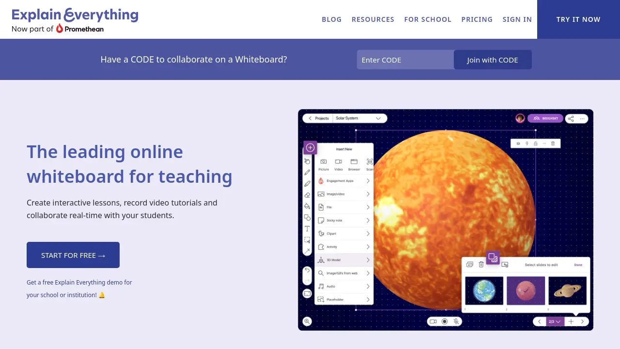 Explain Everything - The Leading Online Whiteboard for Teaching and ...