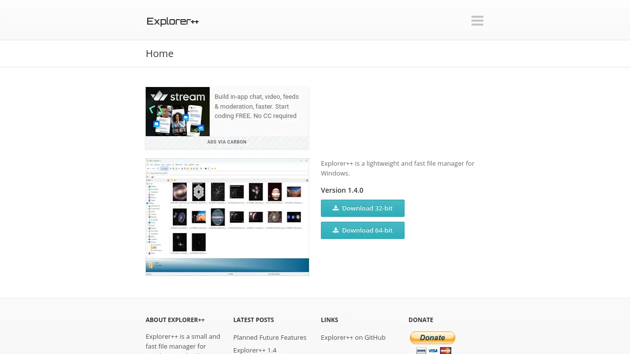 Explorer++ - Lightweight and fast file manager for Windows with tabs ...