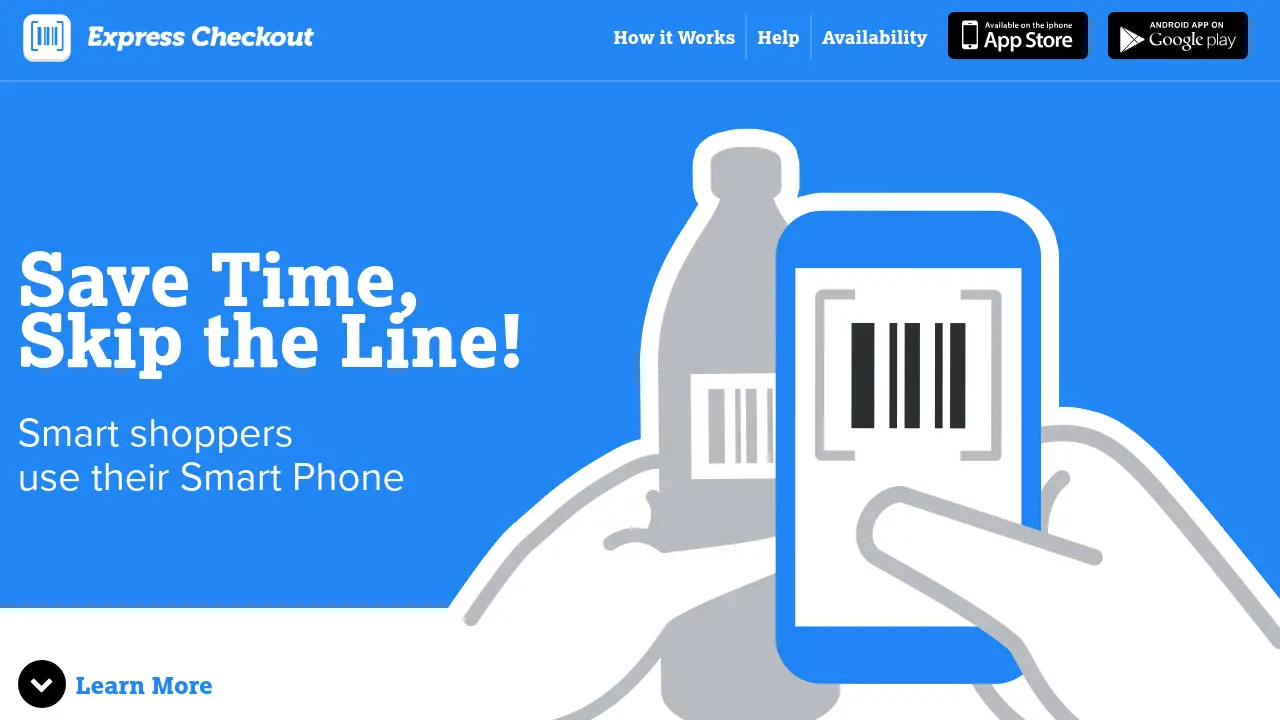 Express Checkout - Skip the checkout line with your smartphone