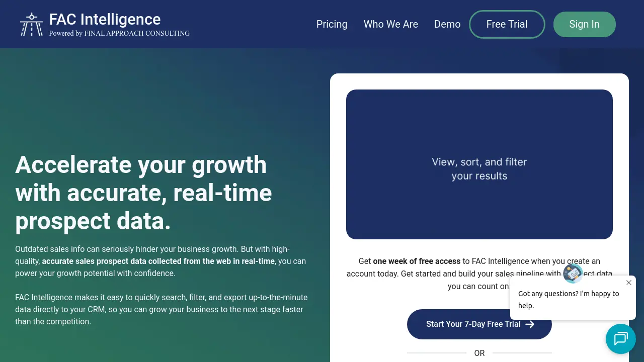 FAC Intelligence - Accelerate your growth with accurate, real-time ...