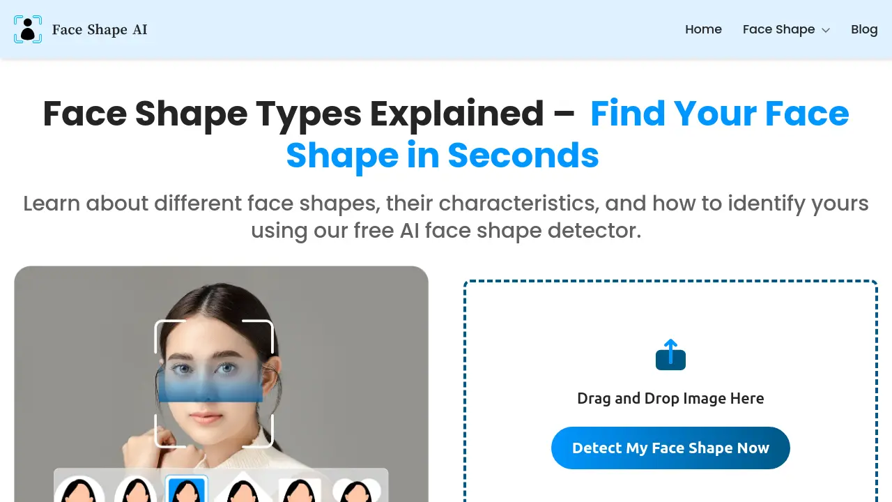 Face Shape Recognition - Discover Your Perfect Look with AI-Powered ...