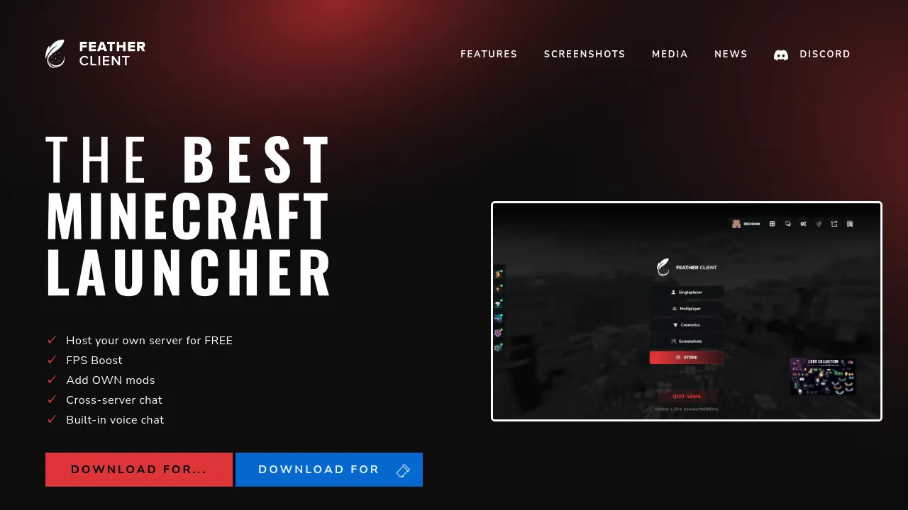 Feather - The most flexible Minecraft Client / Launcher with built-in ...
