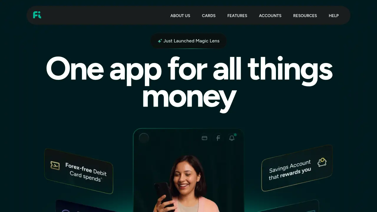 Fi Money - AI-powered digital banking platform for modern financial ...