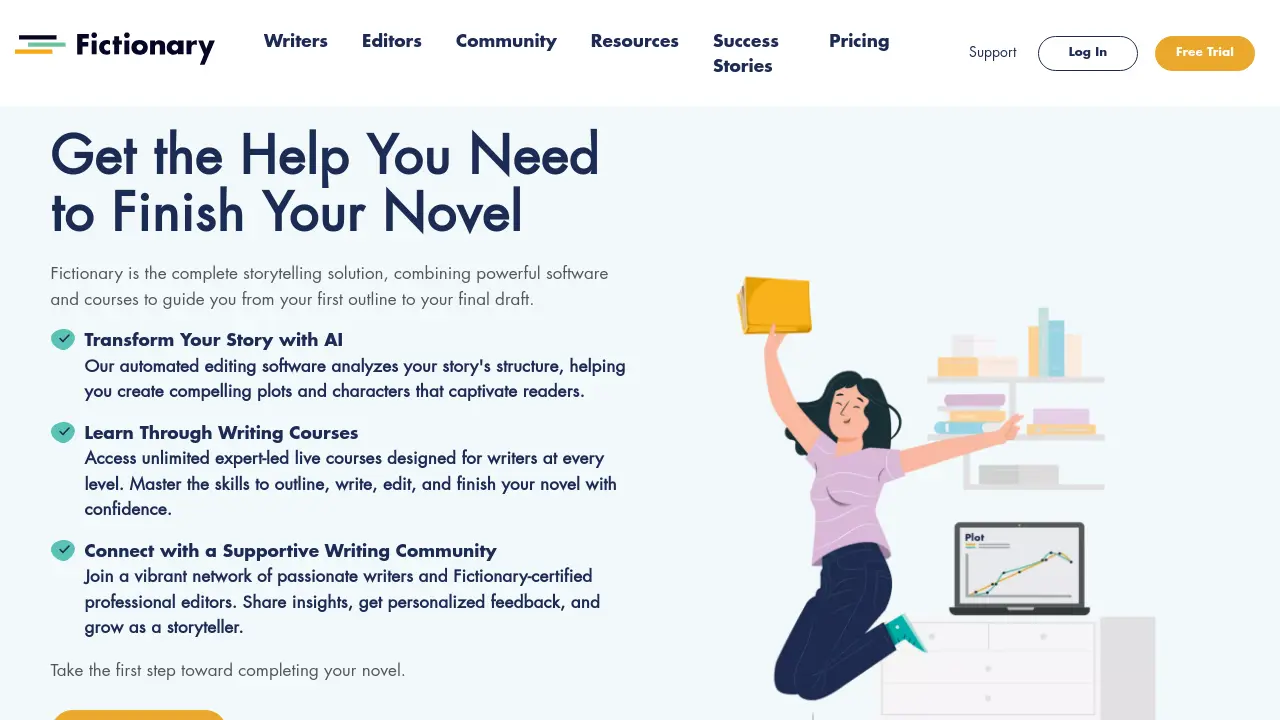 Fictionary - Write a Novel Readers Remember