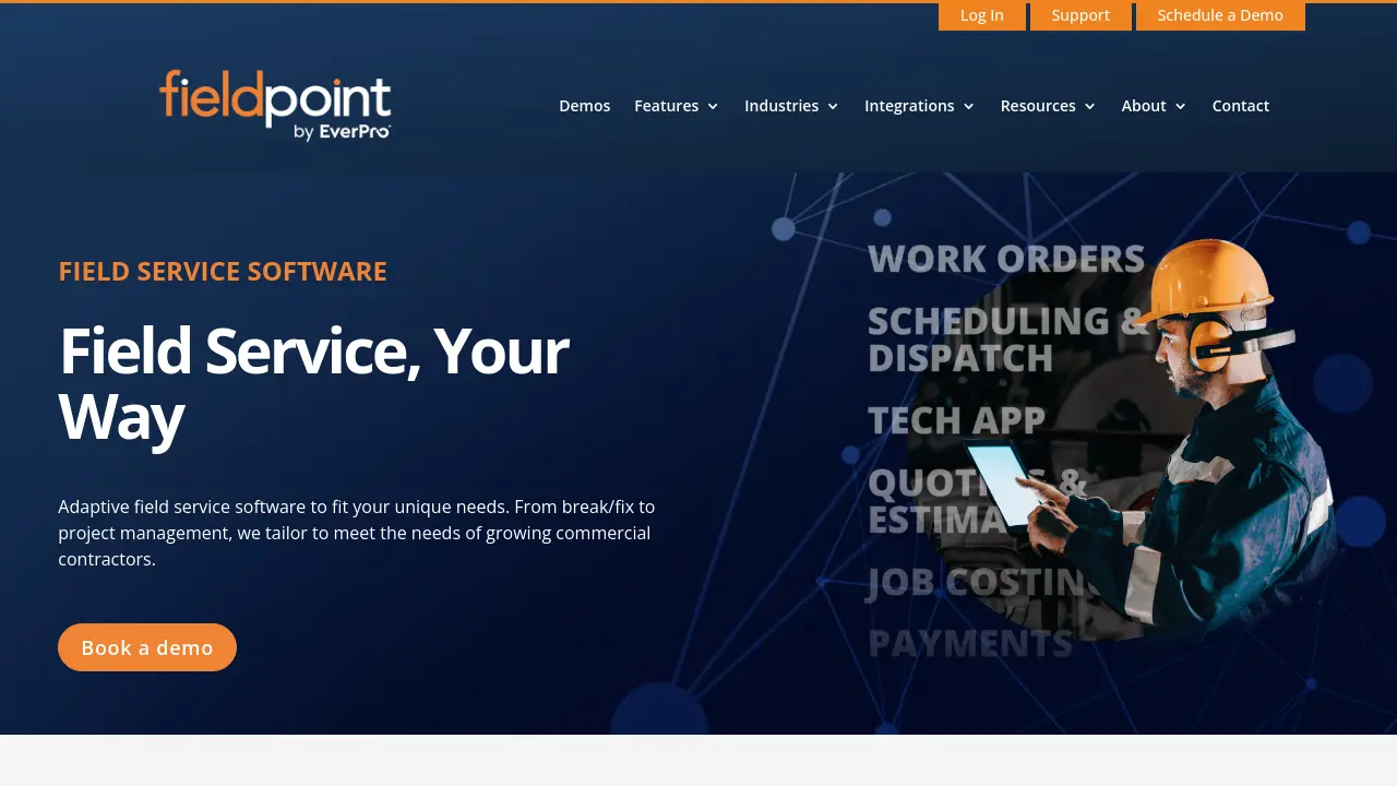 Fieldpoint - Adaptive field service software to fit your unique needs