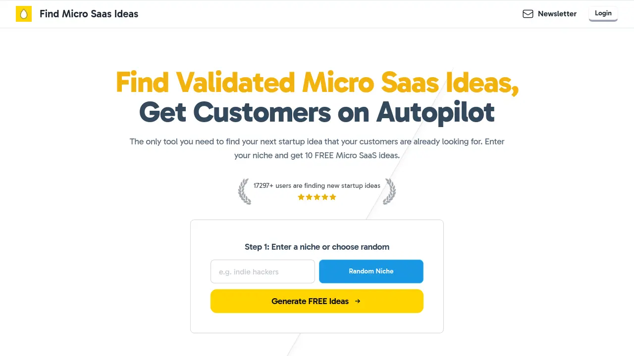 Find Micro Saas Ideas - Find Validated Micro Saas Ideas, Get Customers ...