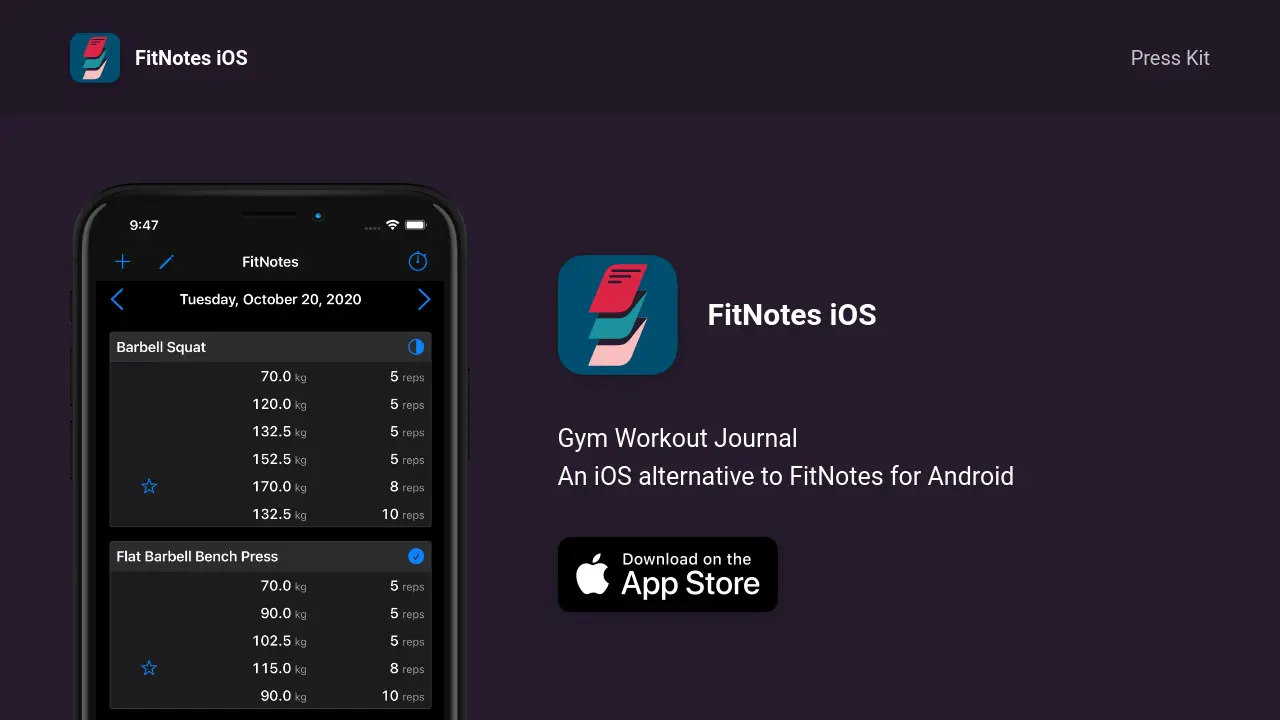 FitNotes IOS Track Visualize And Optimize Your Fitness Journey With