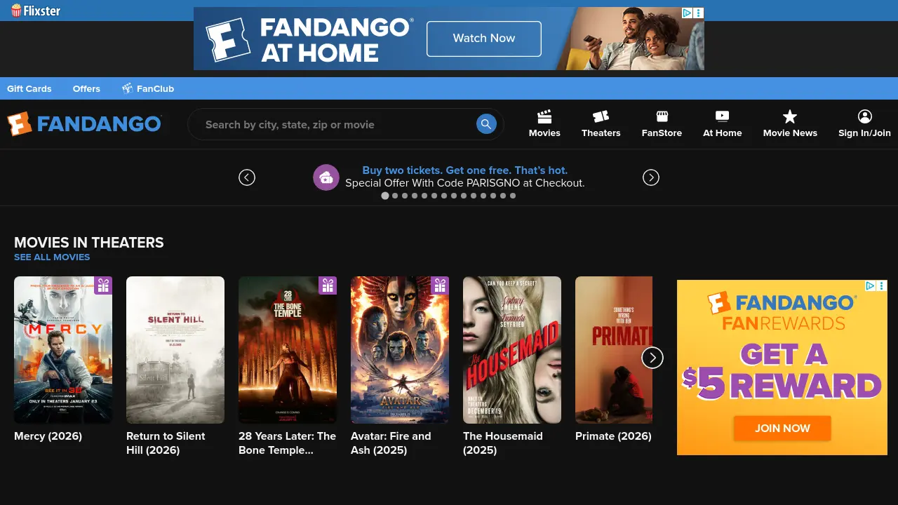 Flixster - Your ultimate destination for movie tickets, showtimes, and ...