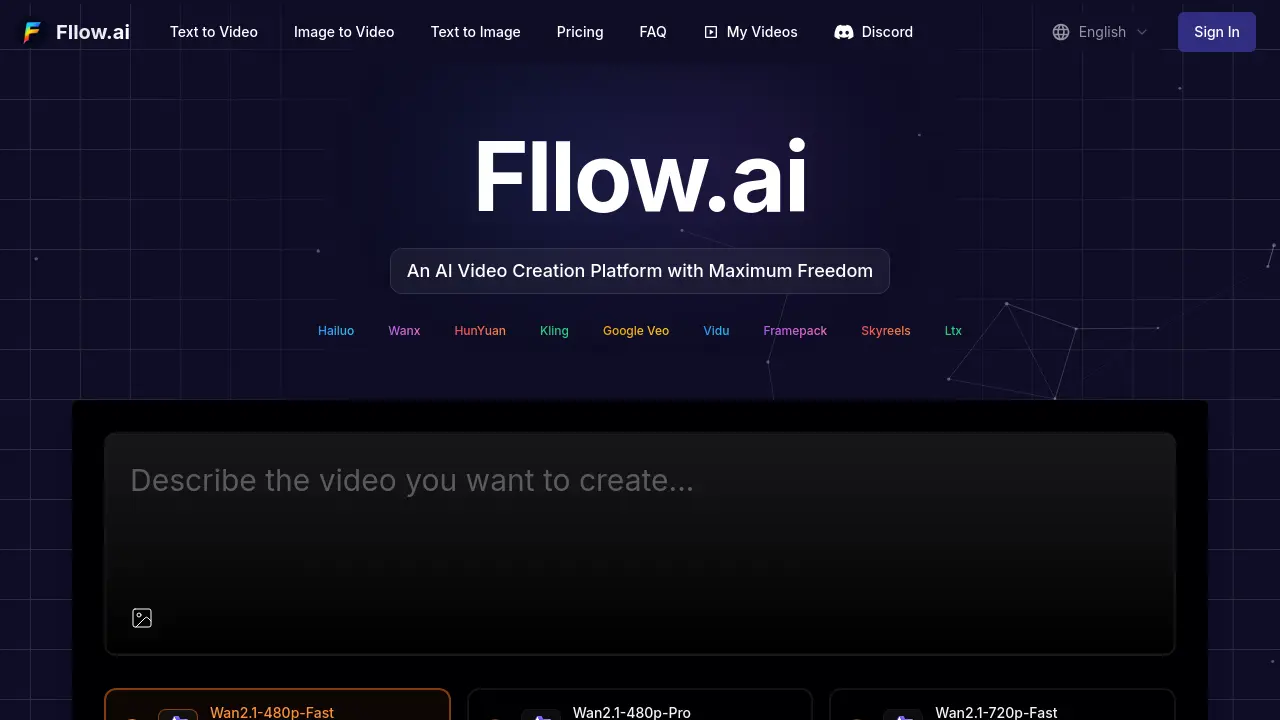 Fllow.ai - Multi-Model AI Video Creation Platform with Unlimited ...