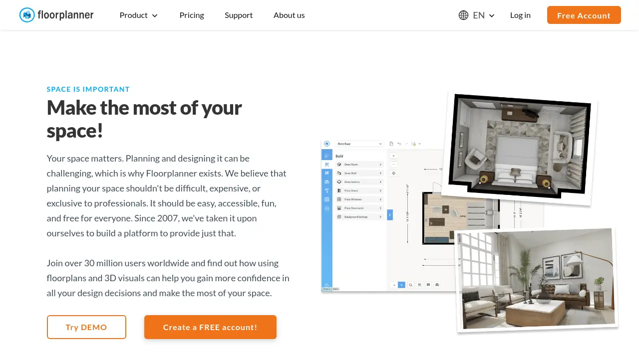 Floorplanner - Simple, Powerful Online Floor Plan Designer