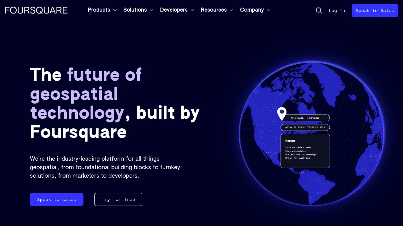 Foursquare Location Platform - Unlock Powerful Location Intelligence ...