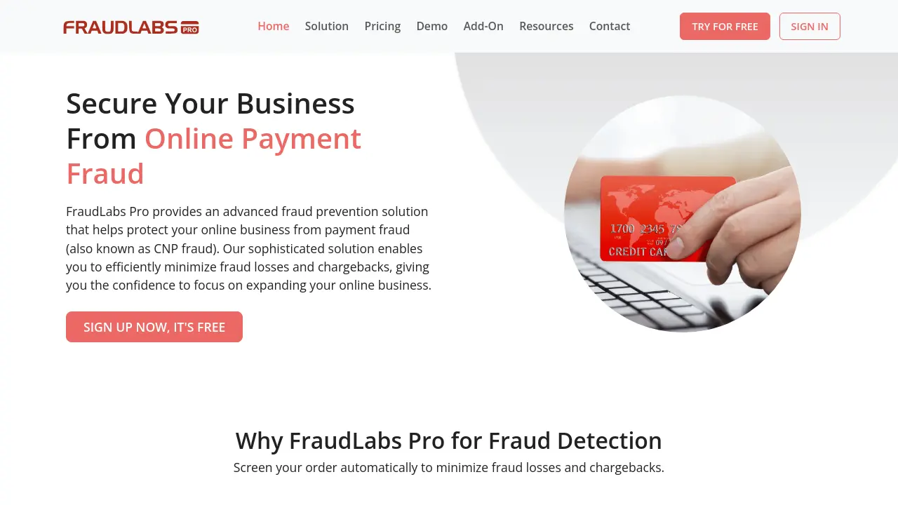 FraudLabs Pro - Secure Your Business From Online Payment Fraud