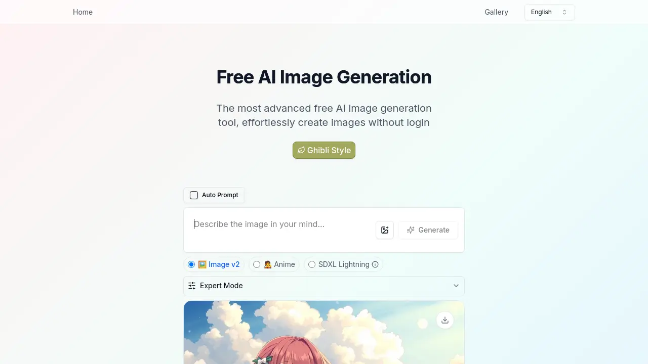 Free AI Image Generation - Effortlessly create high-quality AI images ...
