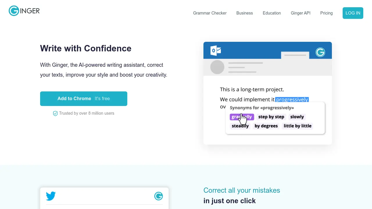 Ginger - Write with Confidence - AI-powered writing assistant for ...