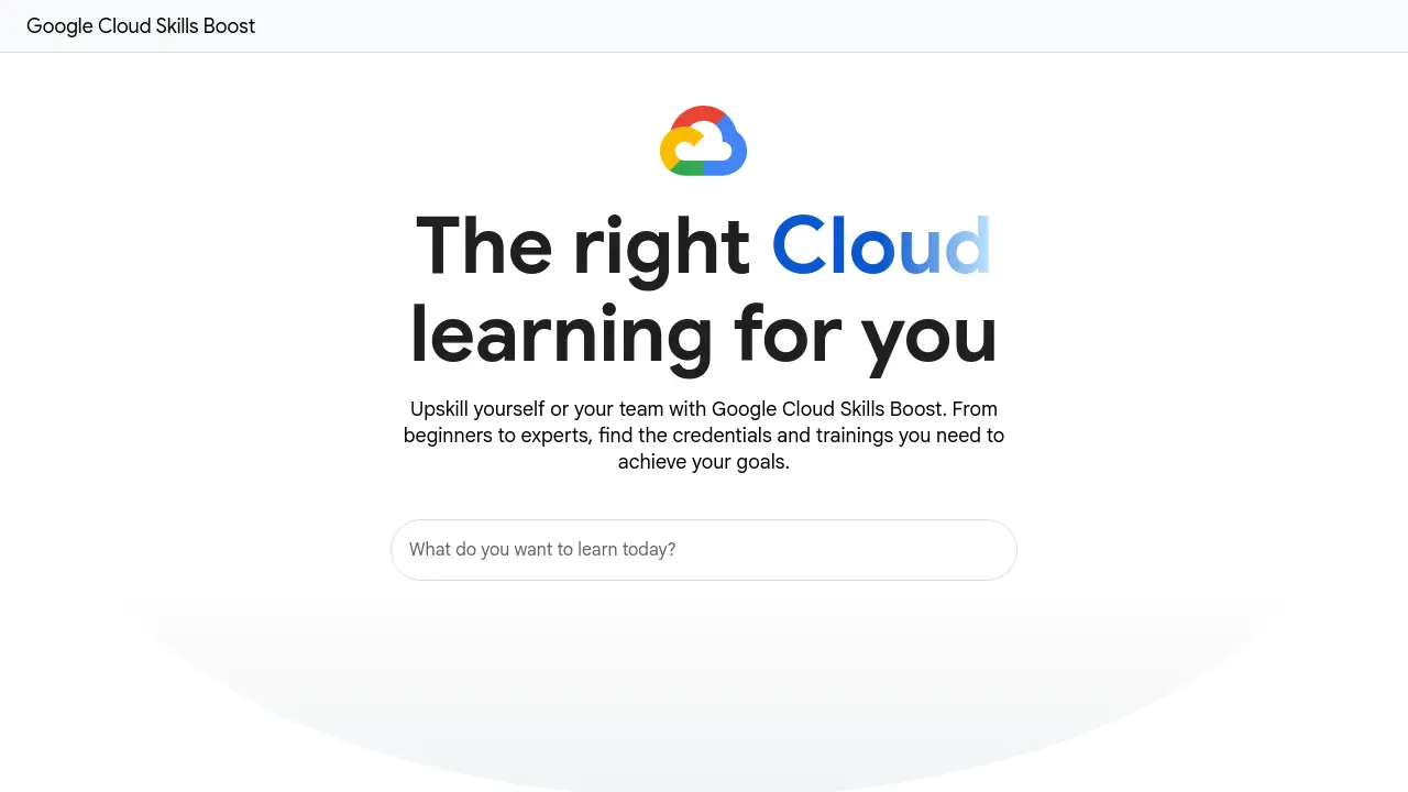 Google Cloud Skills Boost - Upskill Yourself or Your Team on Google ...