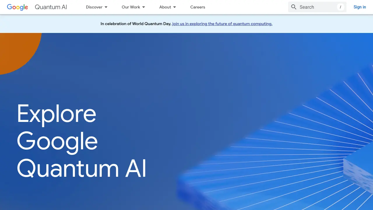 Google Quantum AI - Building quantum computing for otherwise unsolvable ...