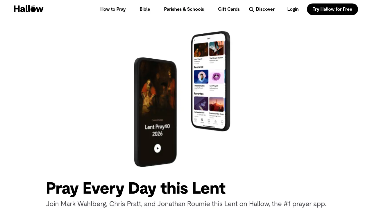 Hallow - The #1 prayer app for finding peace and transforming your ...