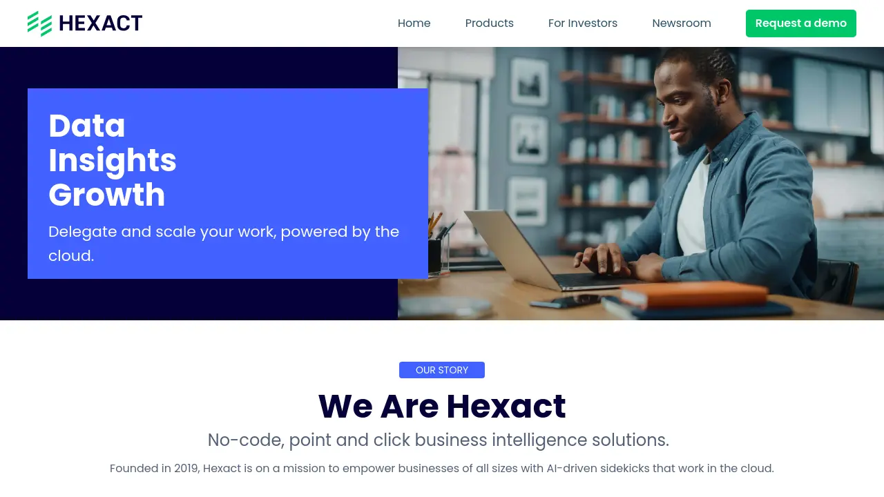 Hexact - Delegate and scale your work, powered by the cloud.