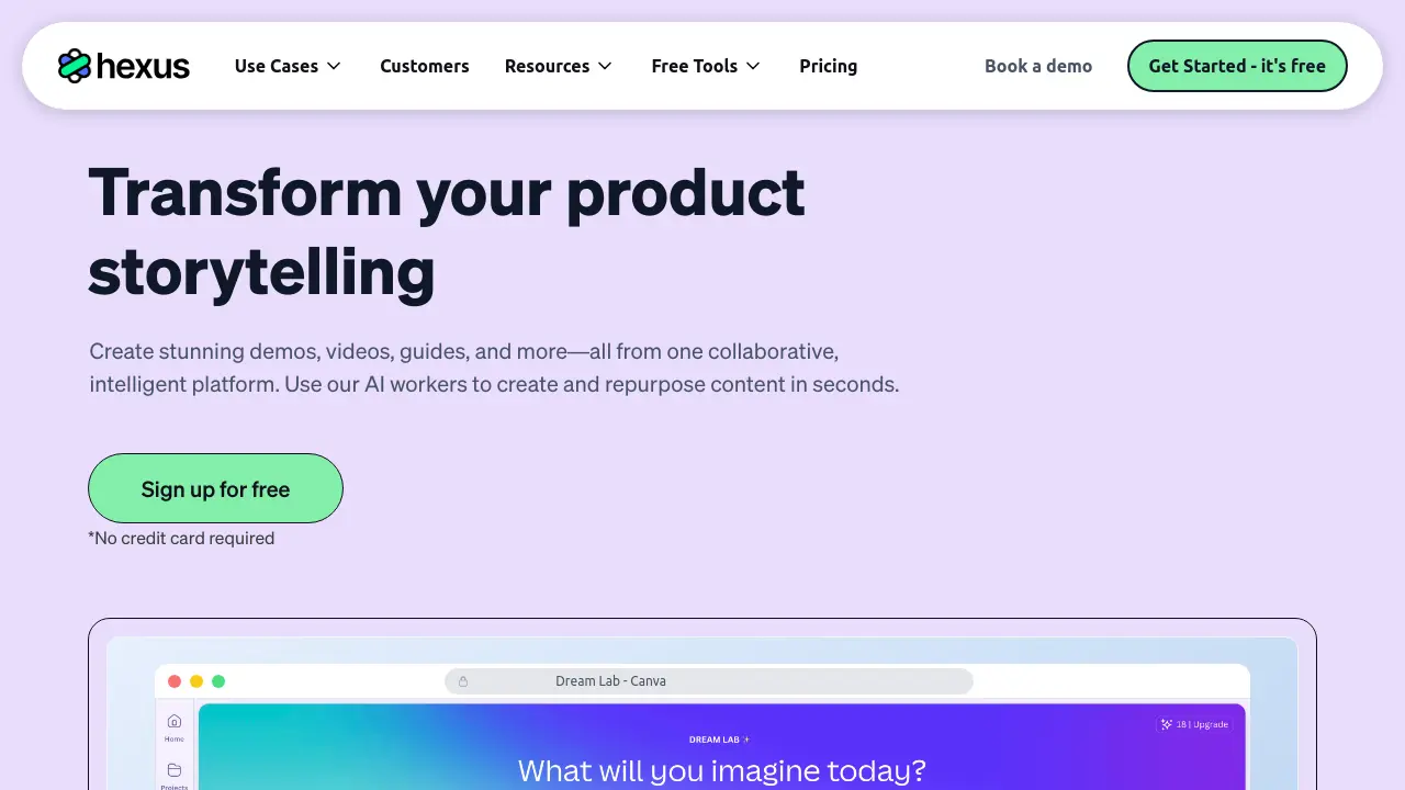 Hexus - Transform your product storytelling