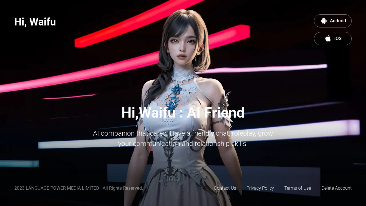 Hi, Waifu - Virtual AI Friend