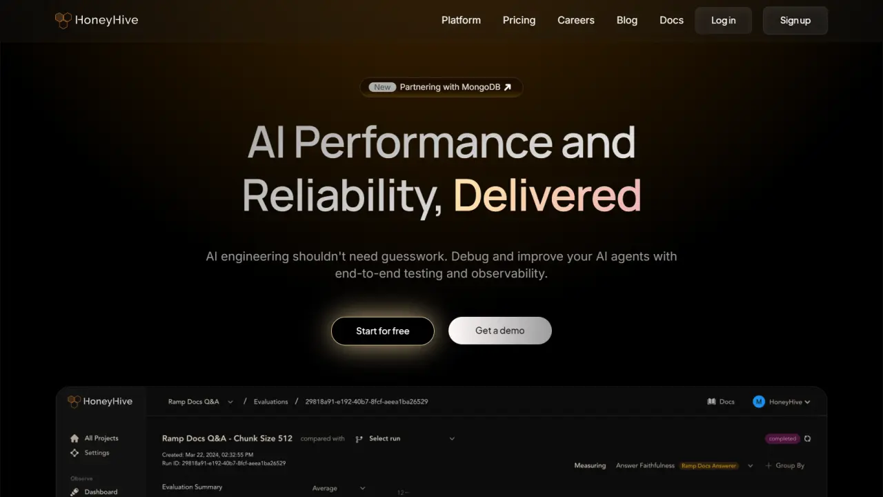 HoneyHive - AI Observability and Evaluation Platform for Building ...