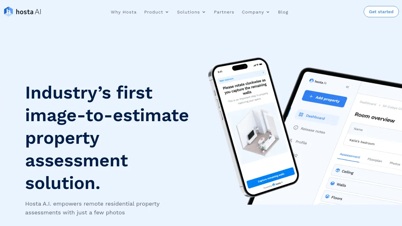 Hosta A.I. - AI-powered solution for remote property assessments