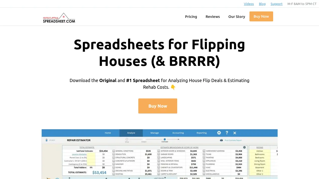 House Flipping Spreadsheet - The Ultimate Spreadsheet Solution for ...