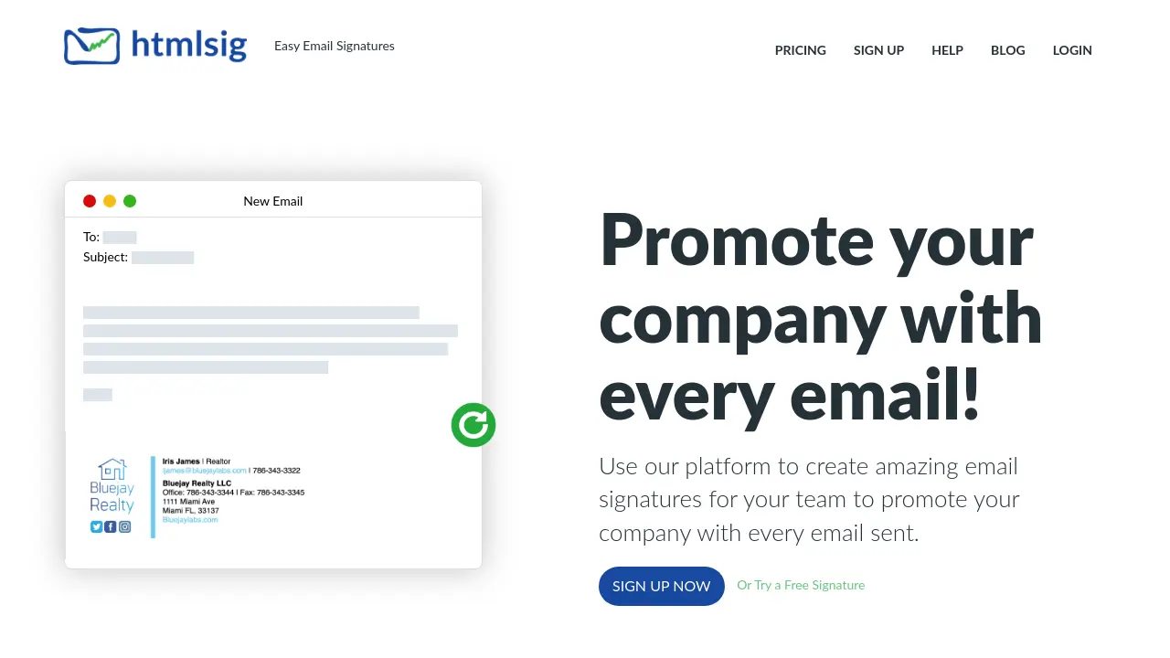 HTMLsig - Easy Email Signatures