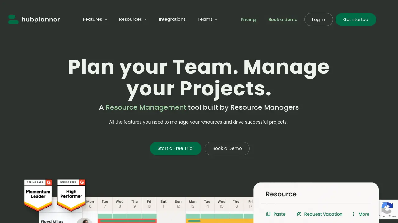 Hub Planner - Resource Management, Scheduling, and Project Planning ...
