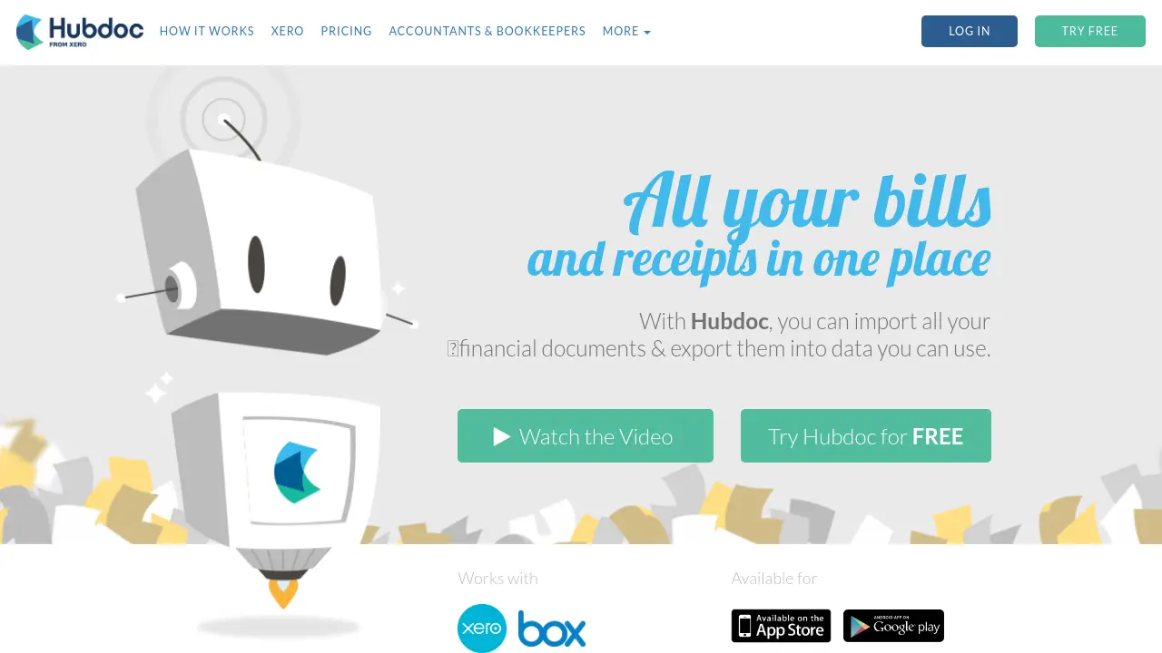 Hubdoc - All your bills and receipts in one place