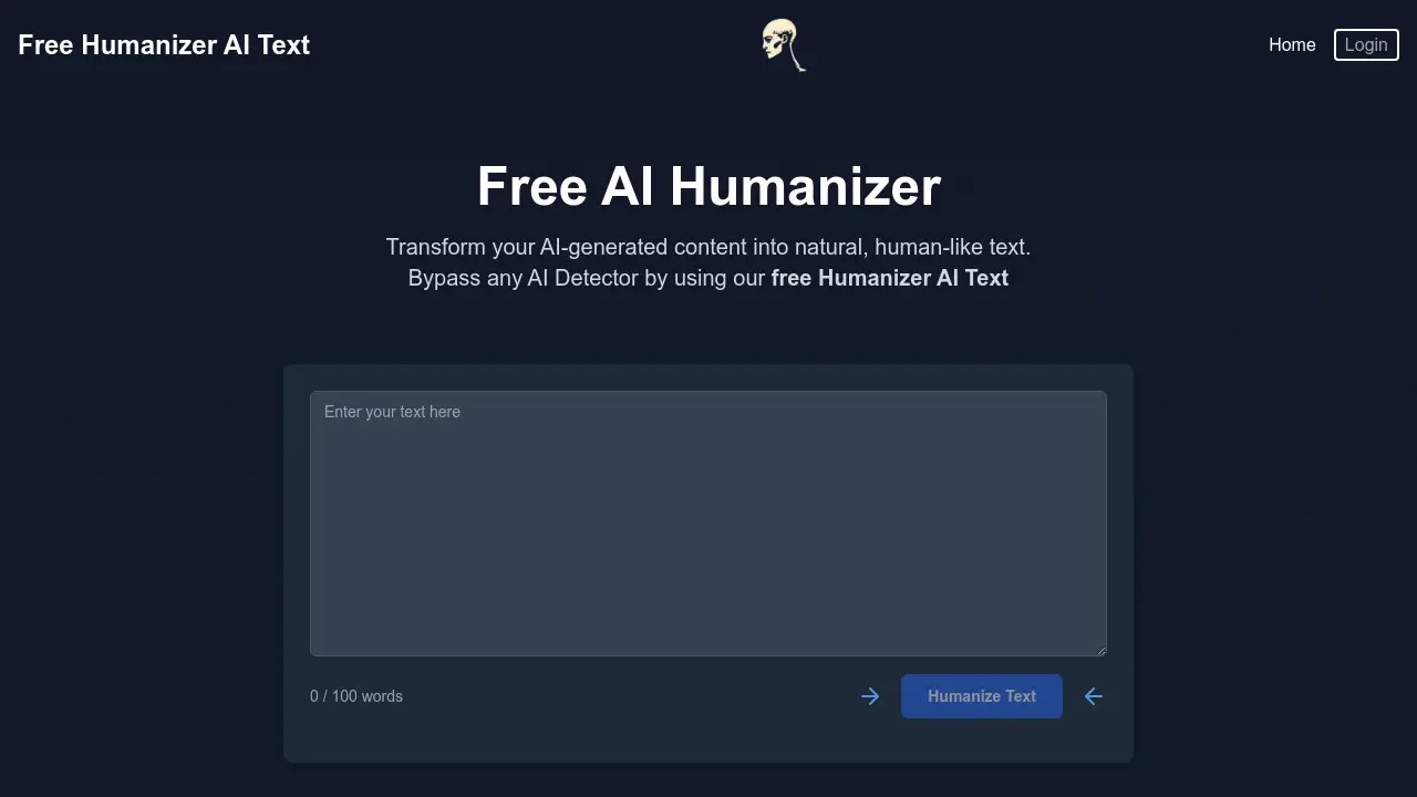 Humanizer AI Text - Transform your AI-generated content into natural ...
