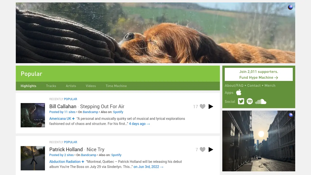 Hype Machine - The best place to find new music on the web