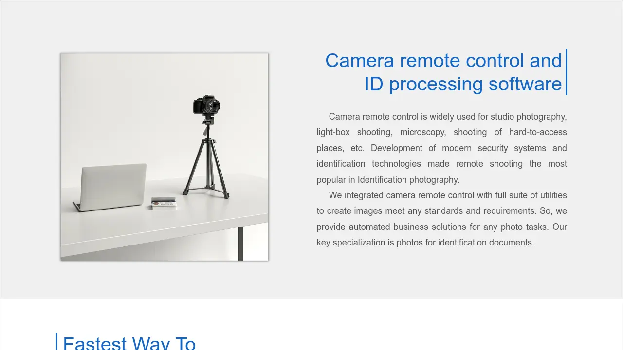 IDPhotoCapture - Automated camera control and ID photo processing ...