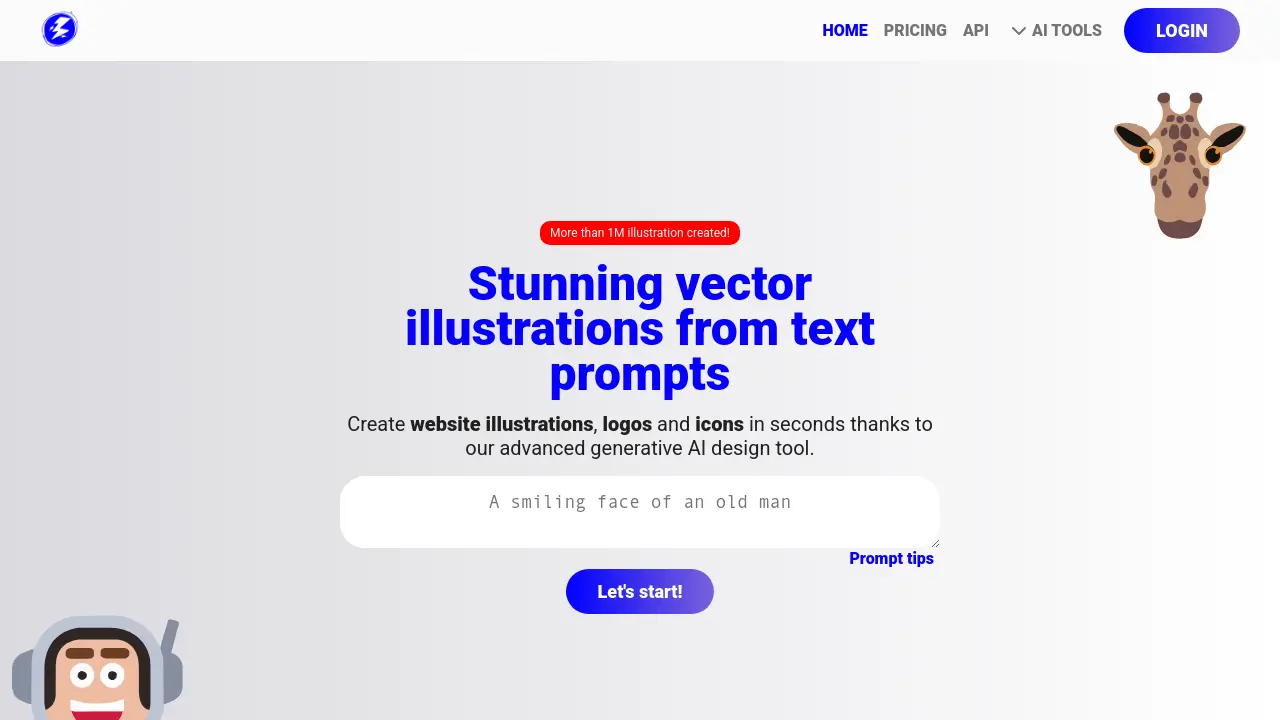 Illustroke - Create Stunning Vector Illustrations from Text Prompts