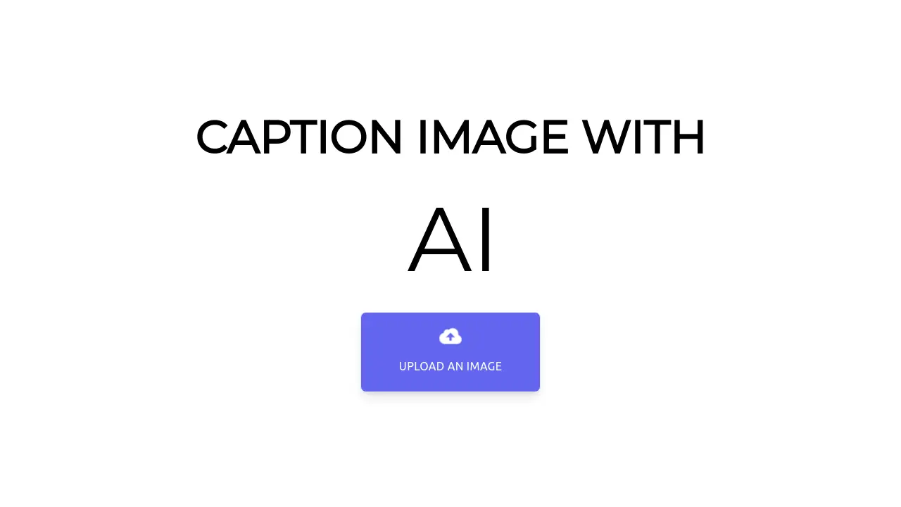Image Caption AI - AI Image Caption Generator