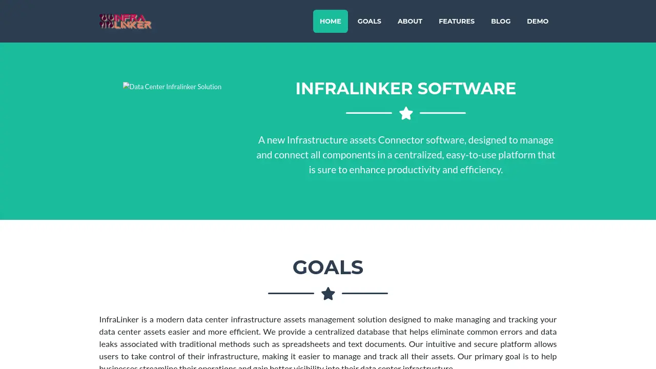 InfraLinker - Centralized Infrastructure Asset Management Solution