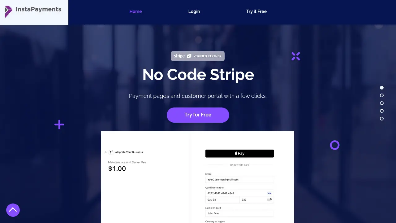 InstaPayments - No Code Stripe Payment Pages and Customer Portal with a ...