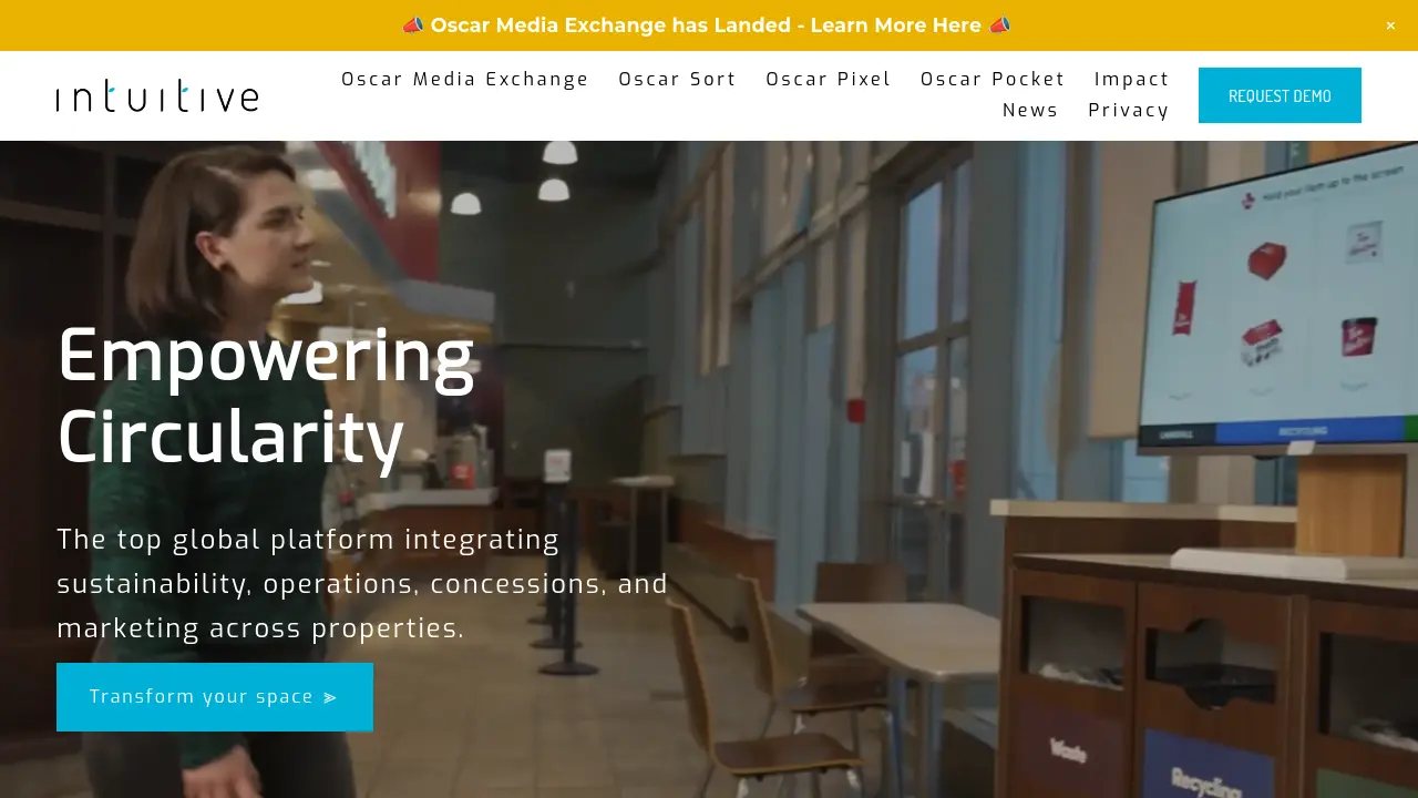 Intuitive AI Oscar Platform - AI-Powered Zero Waste Platform for ...