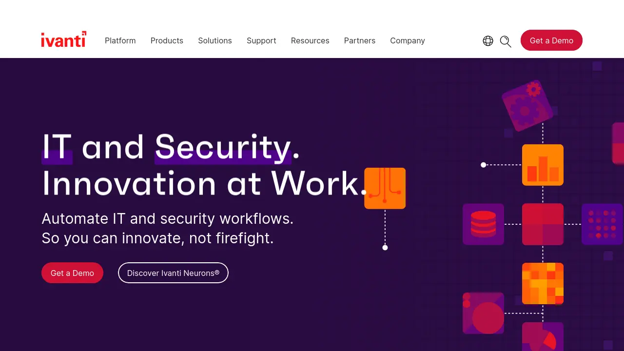 Ivanti Neurons - AI-powered IT and Security platform for automated ...