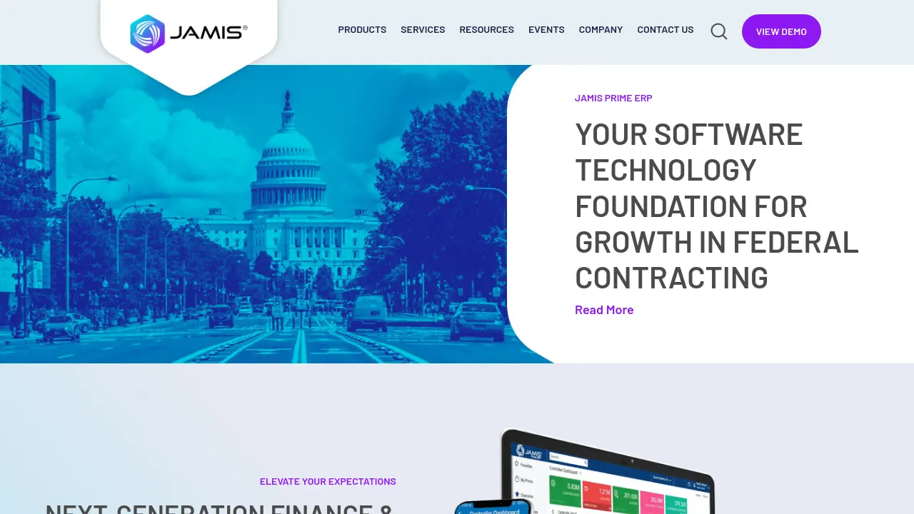 JAMIS Prime ERP - Next-generation ERP for government contractors and ...