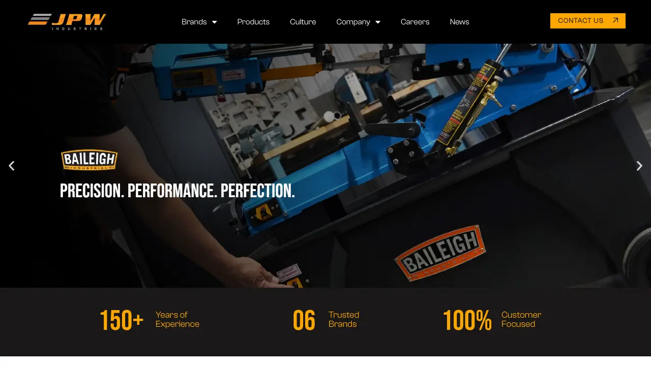 JPW Industries - Built to Outperform with Trusted Industrial Brands