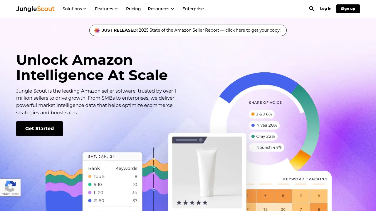 Jungle Scout - Unlock Amazon Intelligence At Scale