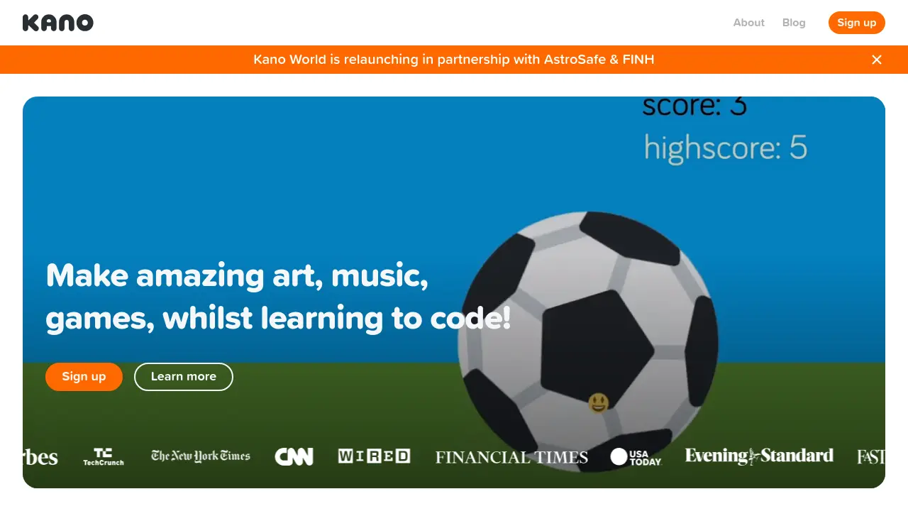 Kano World - Make amazing art, music, games, whilst learning to code!