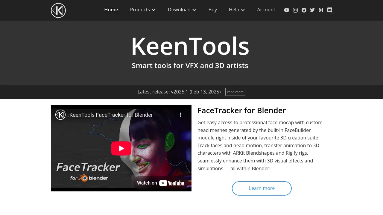 KeenTools - Smart tools for VFX and 3D artists