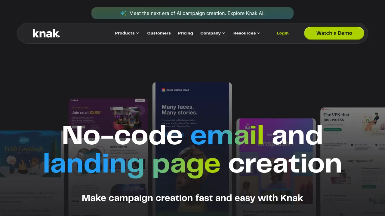 Knak - The next-era AI campaign creation platform for enterprise ...