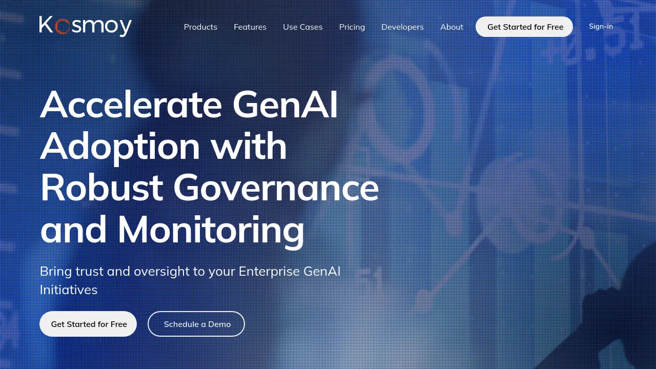 Kosmoy - Accelerate GenAI Adoption with Robust Governance and Monitoring