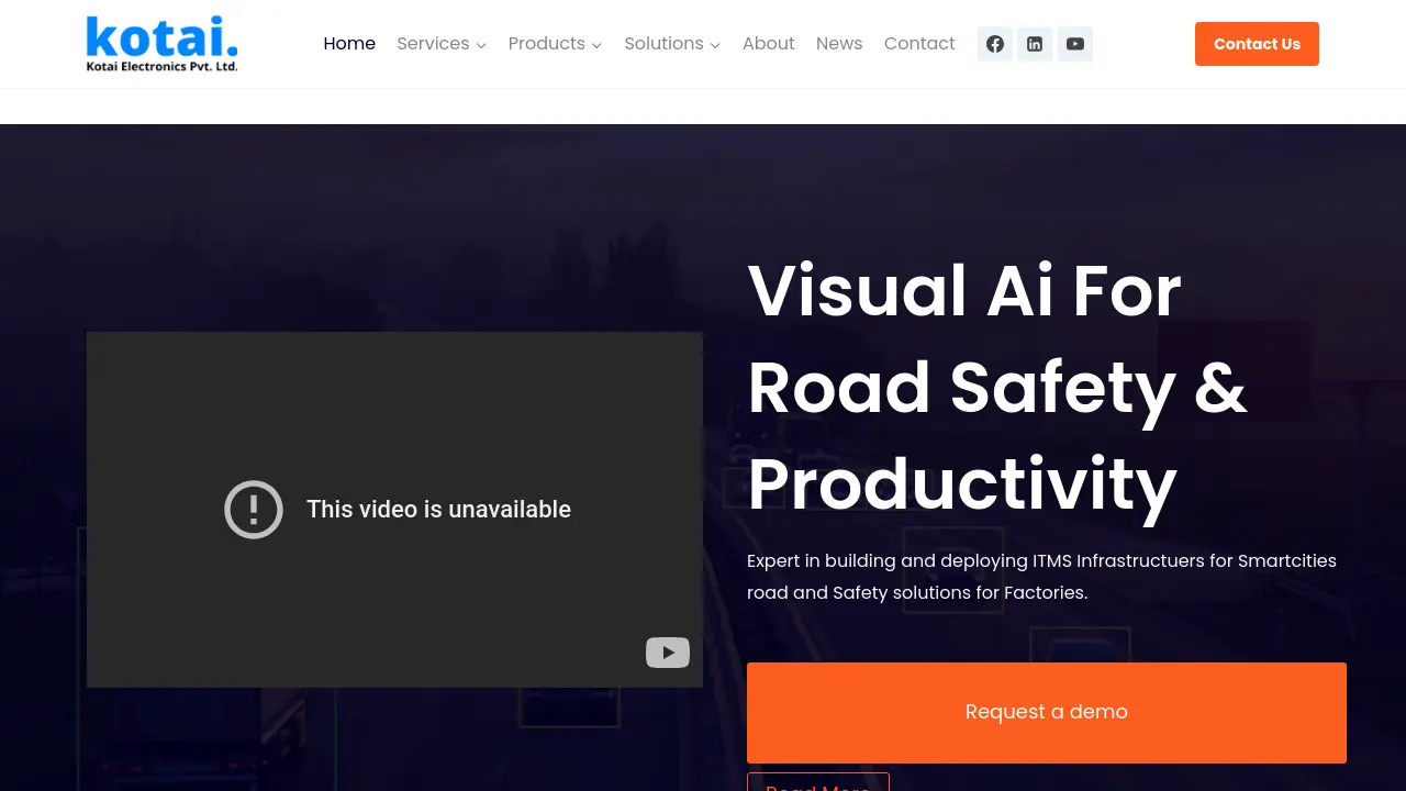 Kotai Electronics - Visual Ai For Road Safety & Productivity