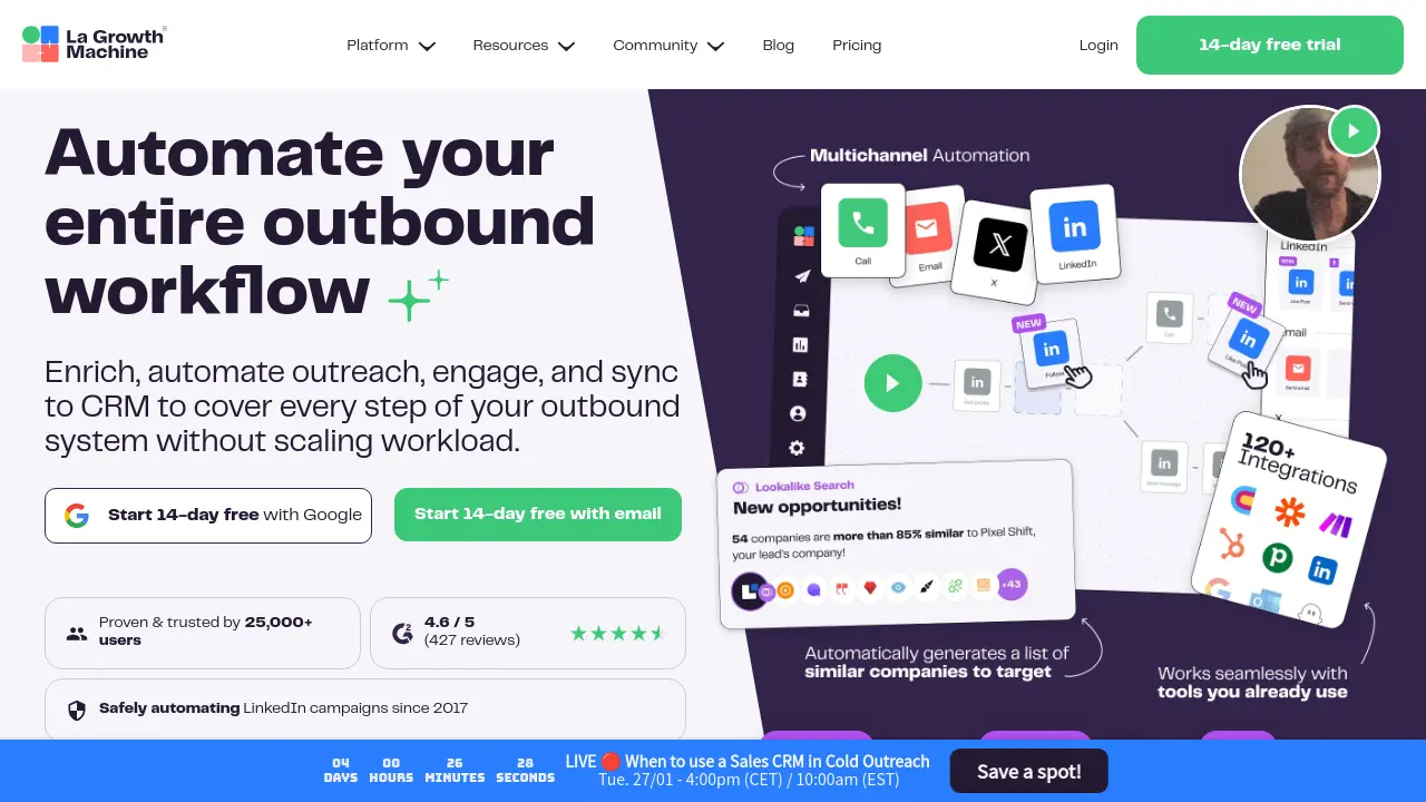 La Growth Machine - The All-in-One Tool for Effortless Multichannel ...