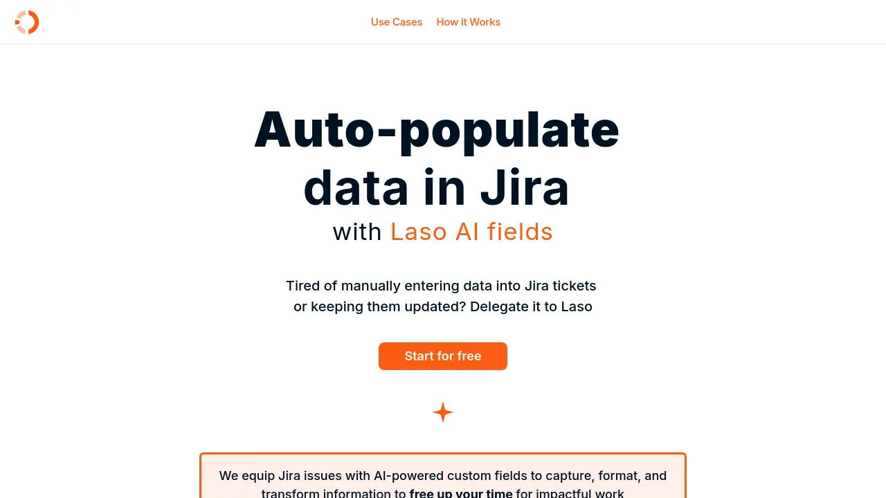 Laso - AI-powered Smart Fields for Jira