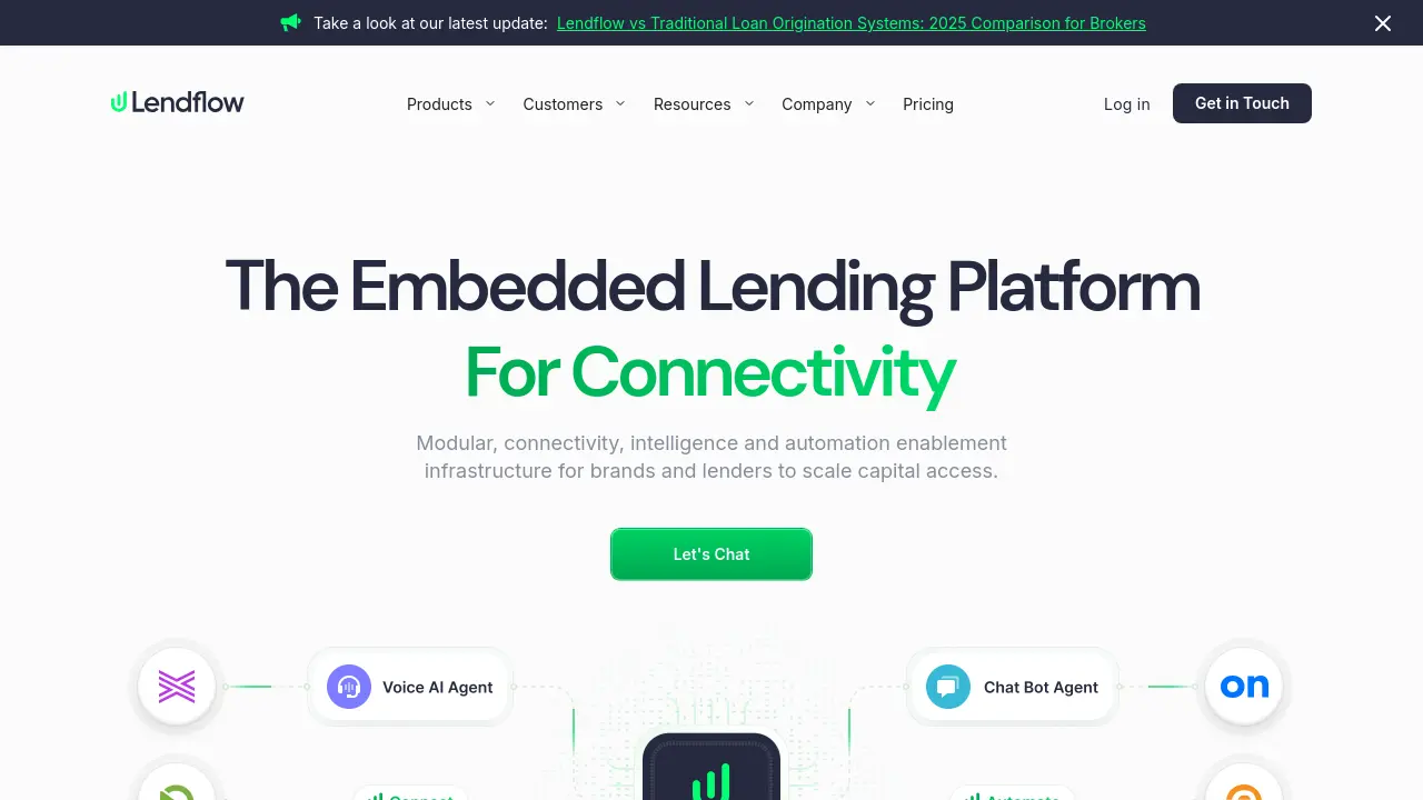 Lendflow - Embedded Lending Platform Empowered by AI Automation